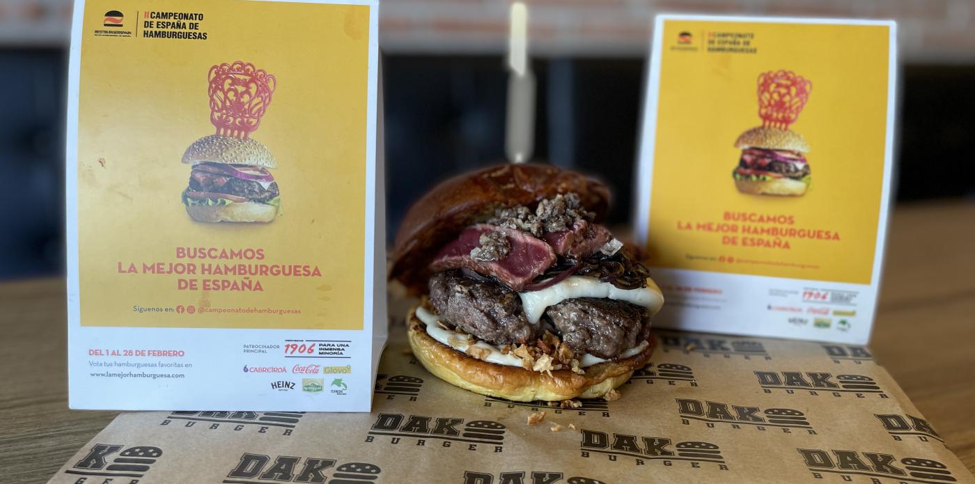 La hamburguesa ‘Vaca Vieja’ de Dak Burger, tercera de Andalucía | Mijas ...